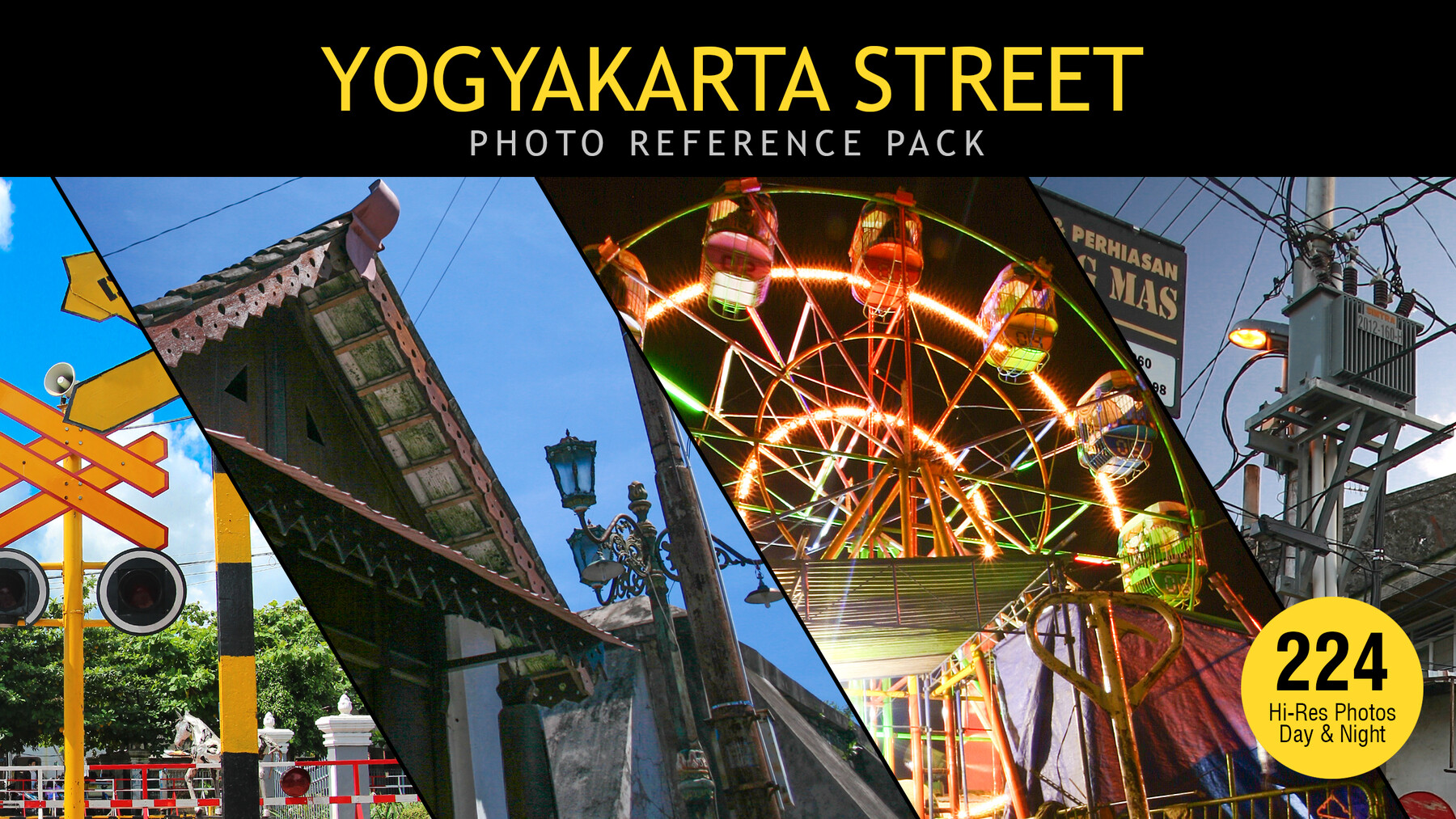 ArtStation - 224 YOGYAKARTA STREET - Photo Reference Pack | Resources