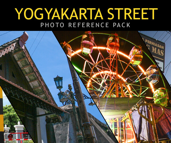 ArtStation - 224 YOGYAKARTA STREET - Photo Reference Pack | Resources