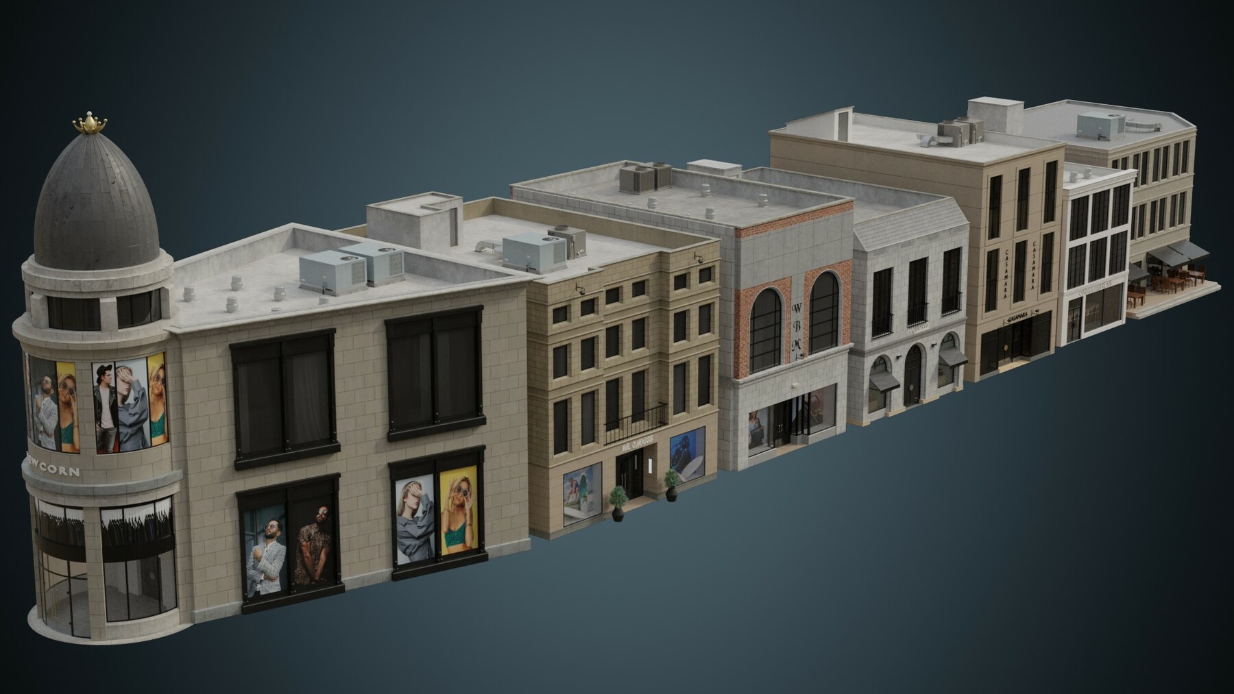 ArtStation - Buildings Collection 2 | Game Assets