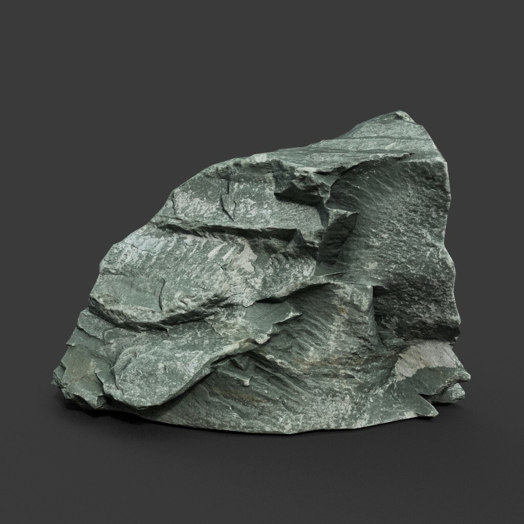 ArtStation - Gray Sharp Rock 220819 Photogrammetry - Ultra HD 16K ...