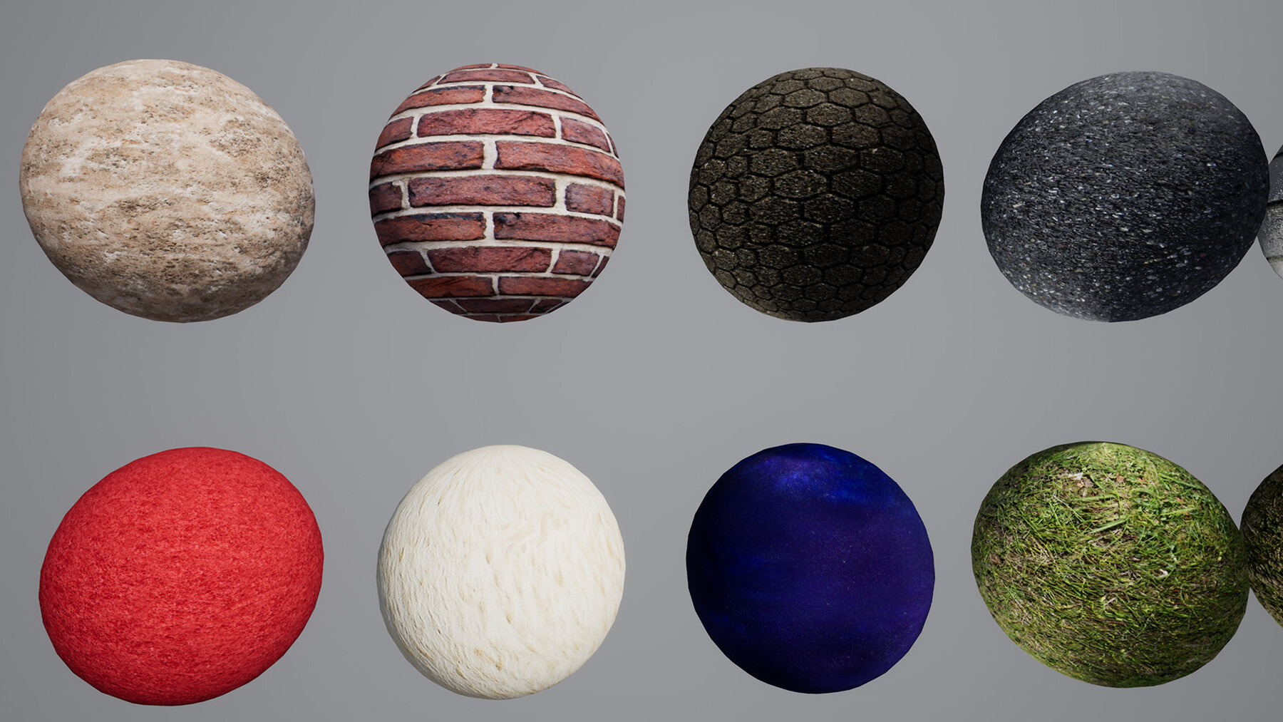 ArtStation - 30 Customizable PBR Materials | Game Assets