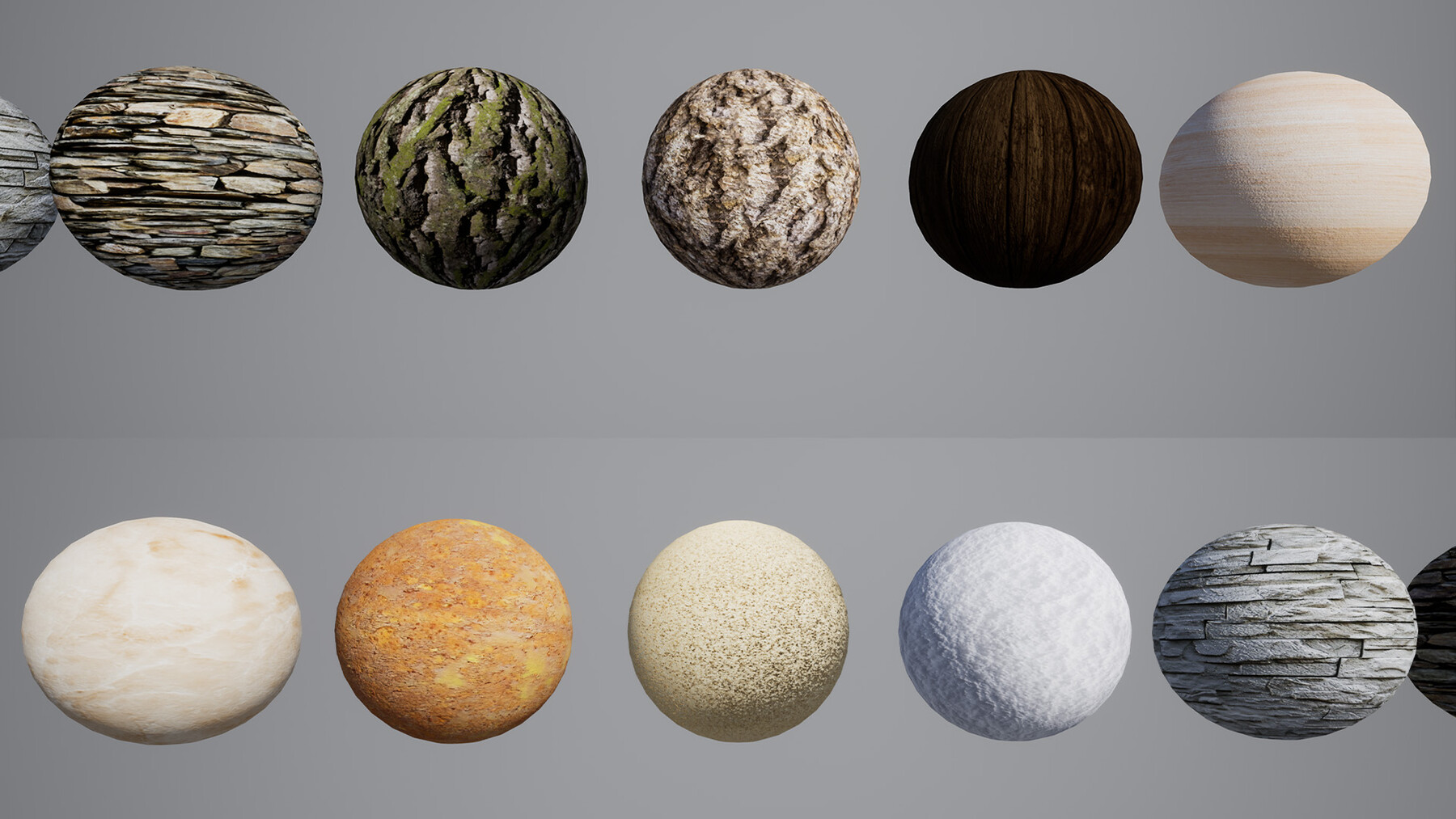 ArtStation - 30 Customizable PBR Materials | Game Assets