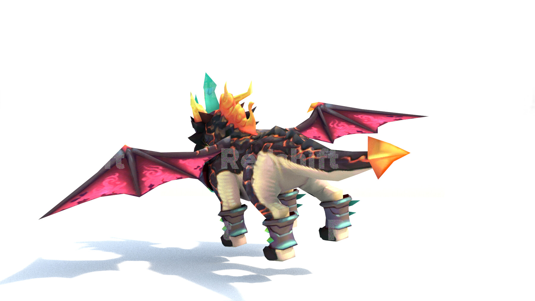 ArtStation - Q version of armour of dragon battle royal dragon monster ...