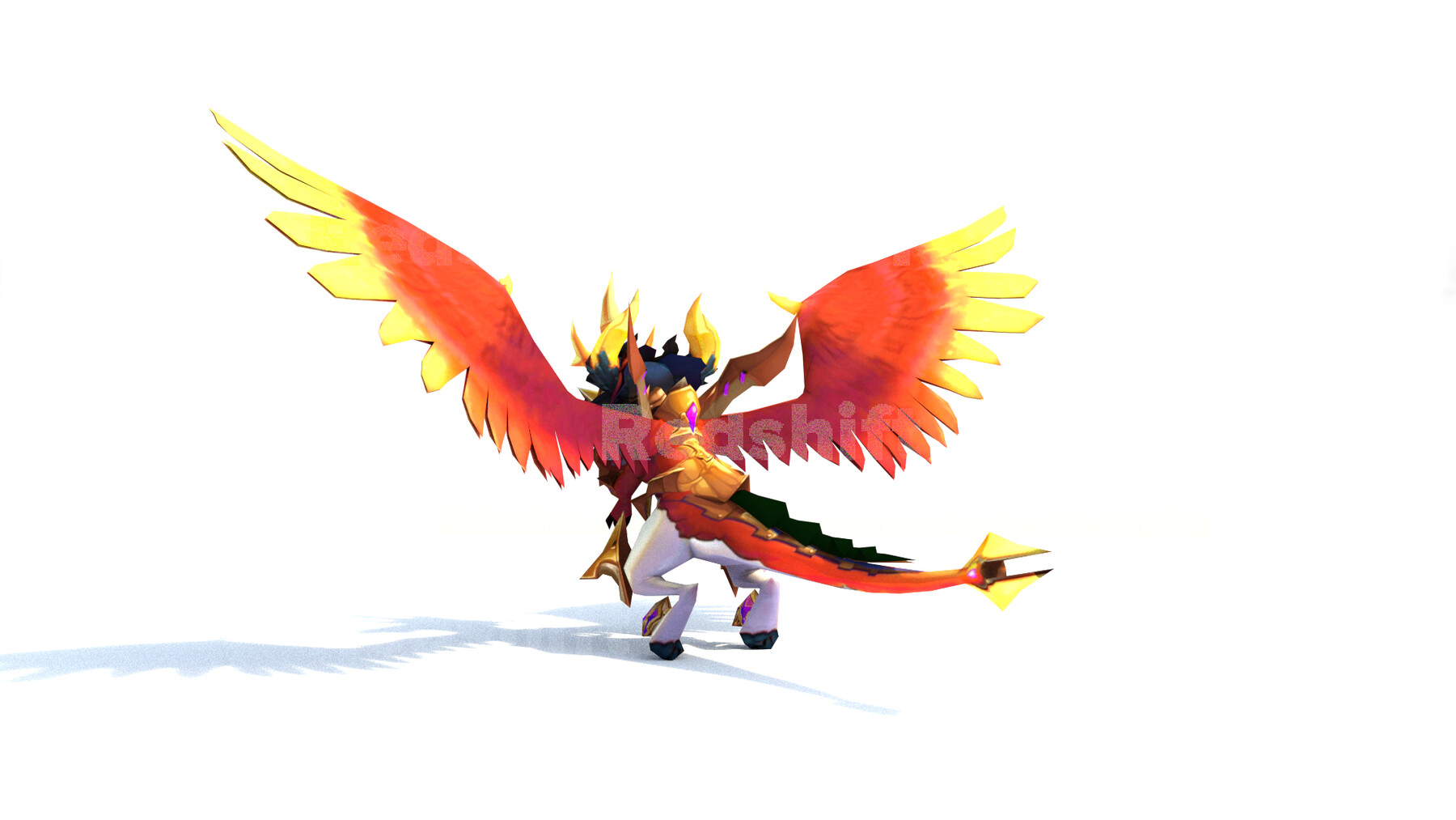 ArtStation - Armor eagle monster monster dragon Q version | Game Assets