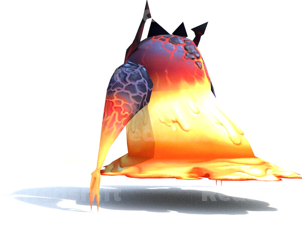 ArtStation - Magma monster monster magma | Game Assets