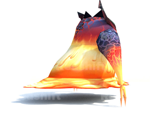 ArtStation - Magma monster monster magma | Game Assets