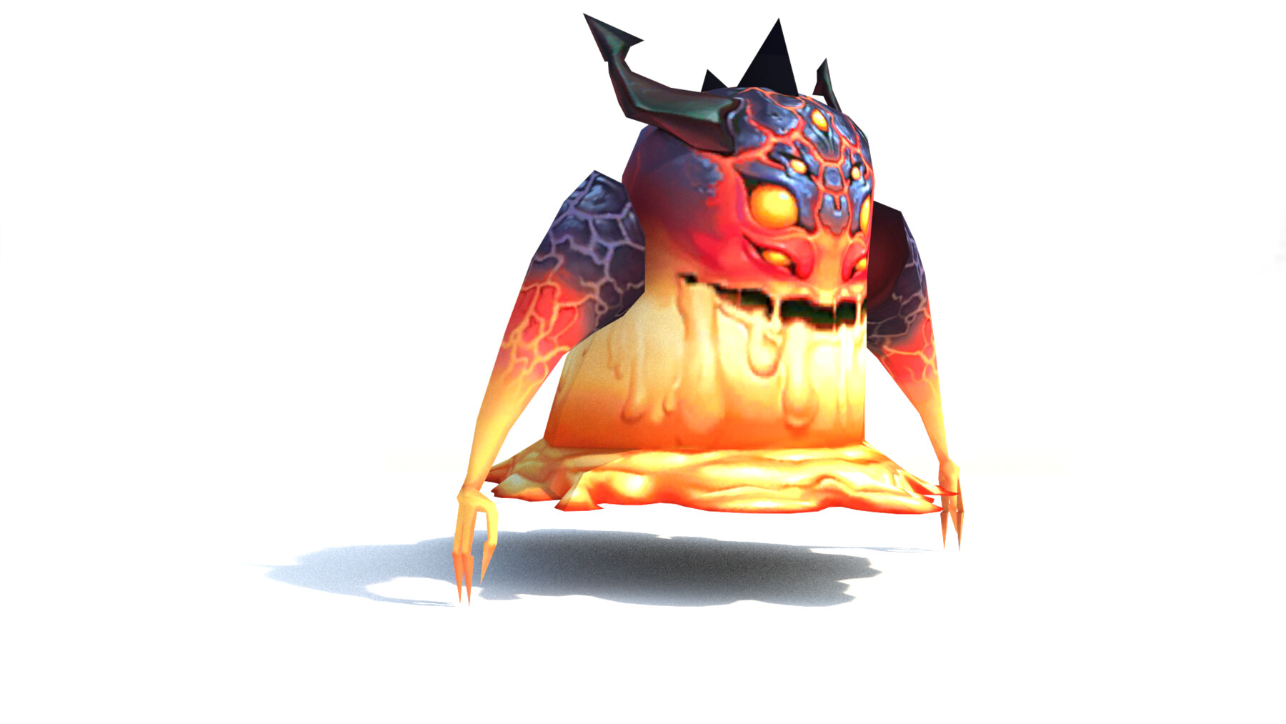 ArtStation - Magma monster monster magma | Game Assets