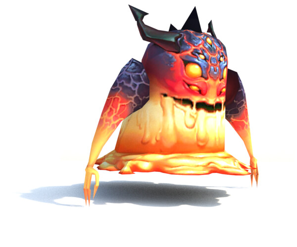 ArtStation - Magma monster monster magma | Game Assets