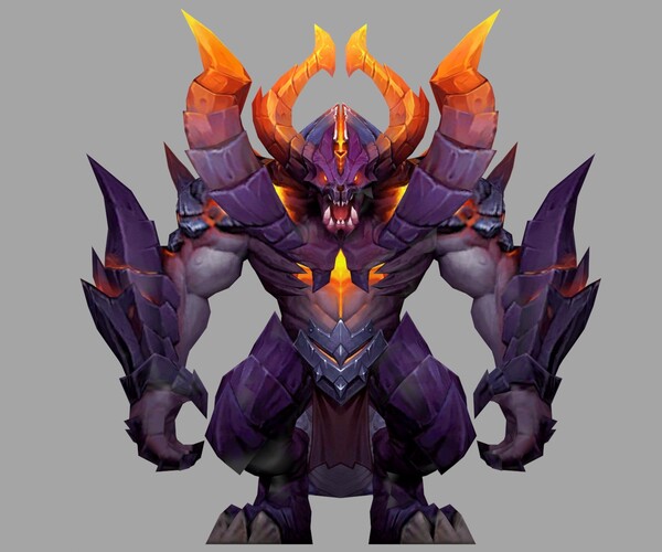 ArtStation - Stone monster monster | Game Assets