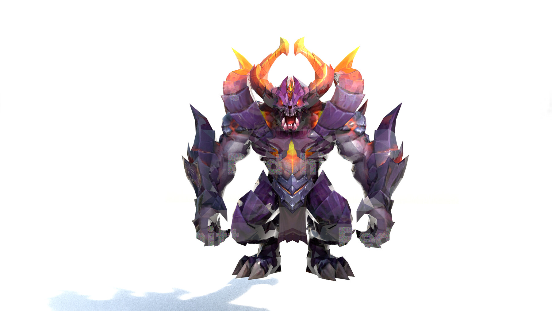 ArtStation - Stone monster monster | Game Assets