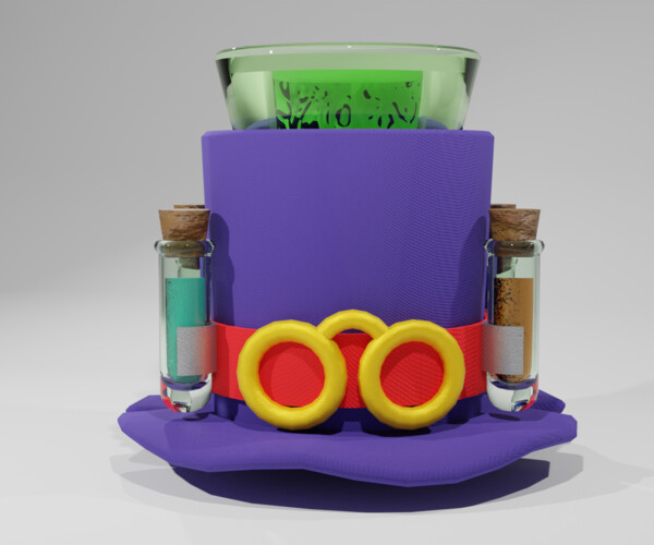 ArtStation - Alchemist Hat in cartoon style | Resources