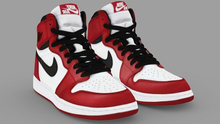 ArtStation - Nike Air jordan 1 retro chicago footwear yeezy adidas ...