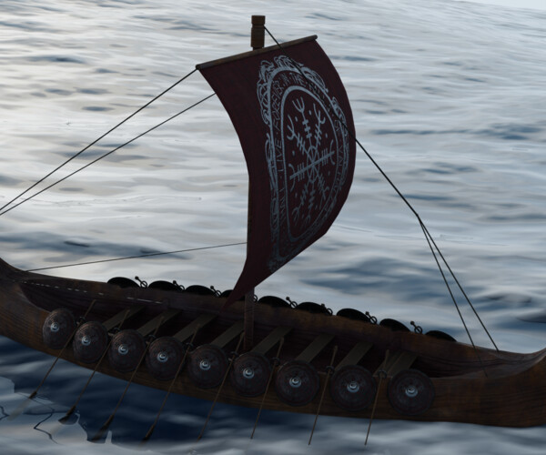 ArtStation - Viking Longboat | Game Assets