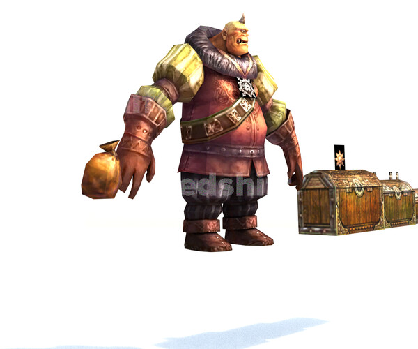 ArtStation - one-eyed monster monster role | Game Assets