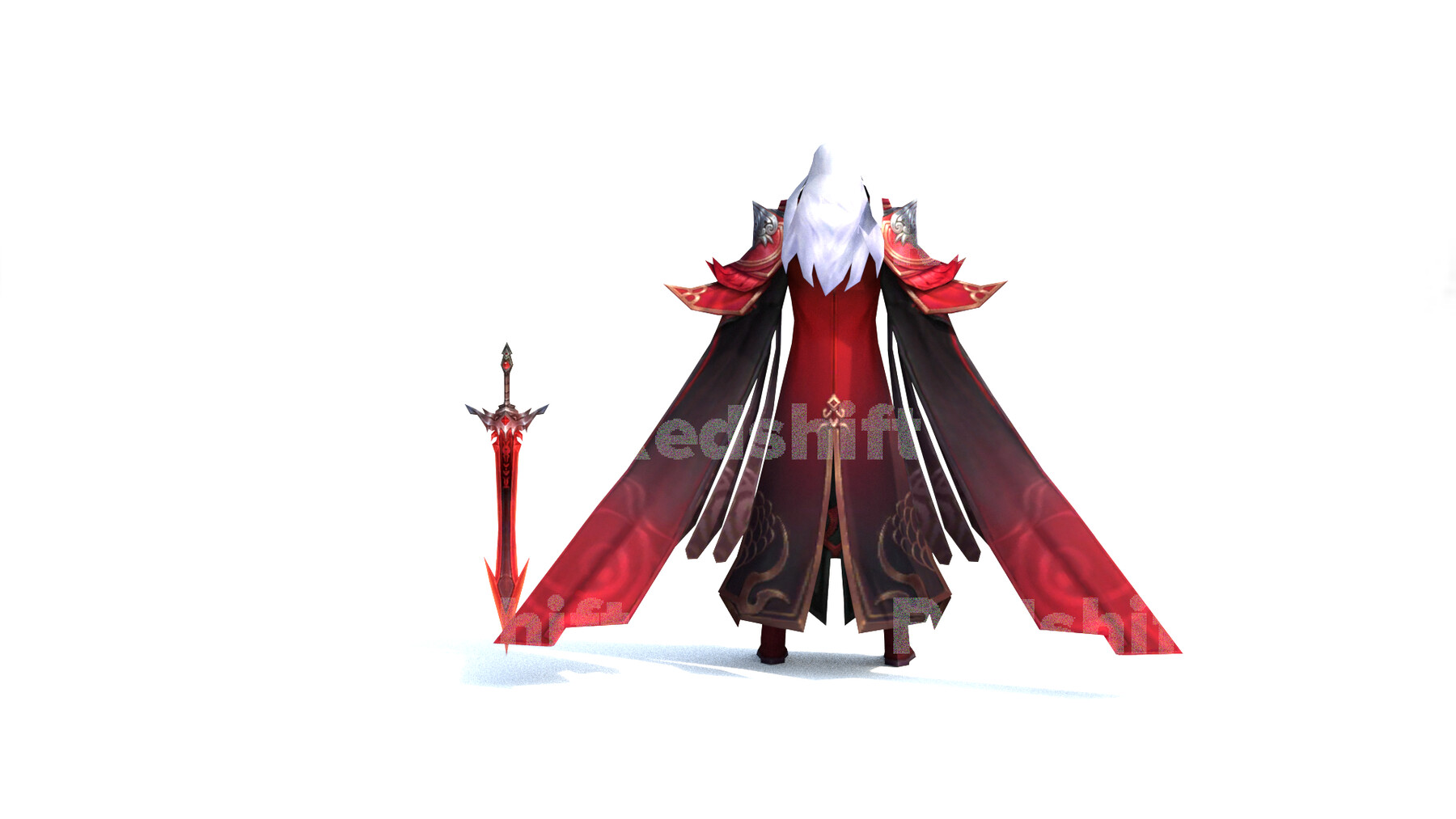 ArtStation - Blood magic guard inferno male role play role | Game Assets