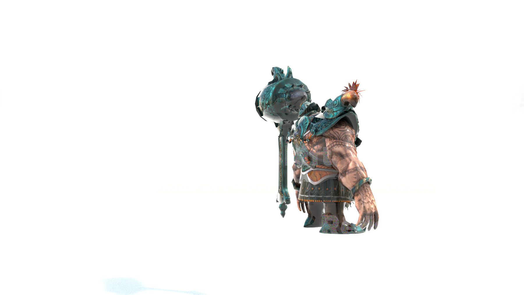 ArtStation - Armor heavy armor hammer evil troll ghouls monster the ...