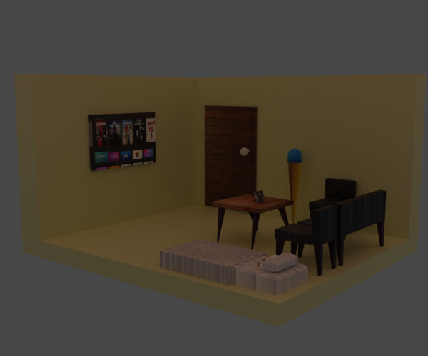 ArtStation - Room design | Game Assets