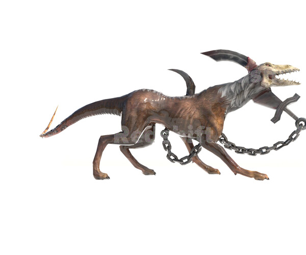 ArtStation - HellHound | Game Assets