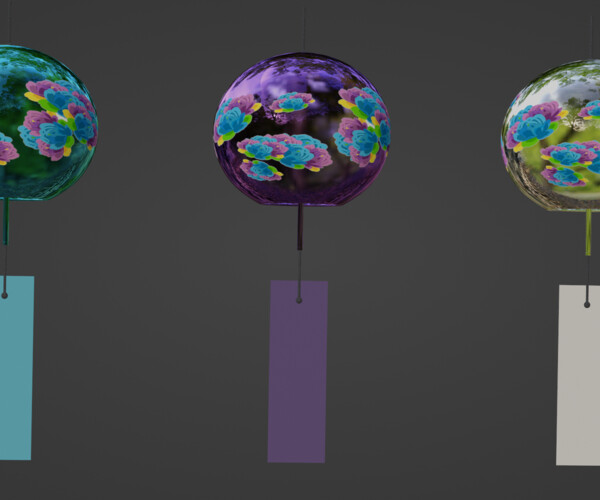 ArtStation - Furin - Wind Chimes | Resources