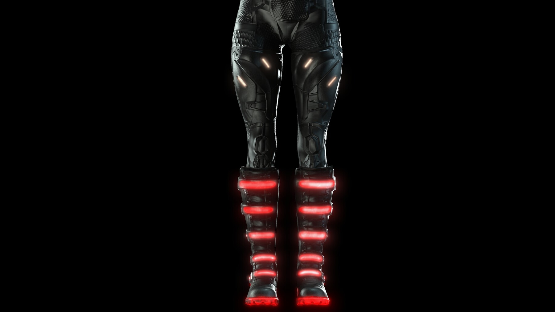 ArtStation - female cybernetic suit | Game Assets