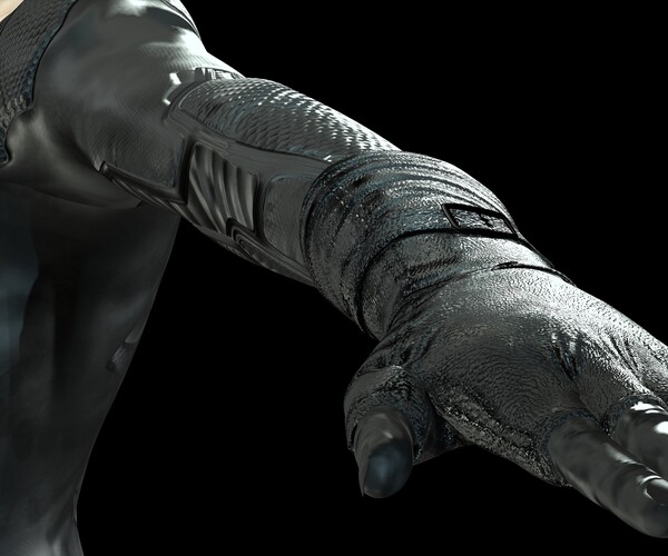 ArtStation - female cybernetic suit | Game Assets