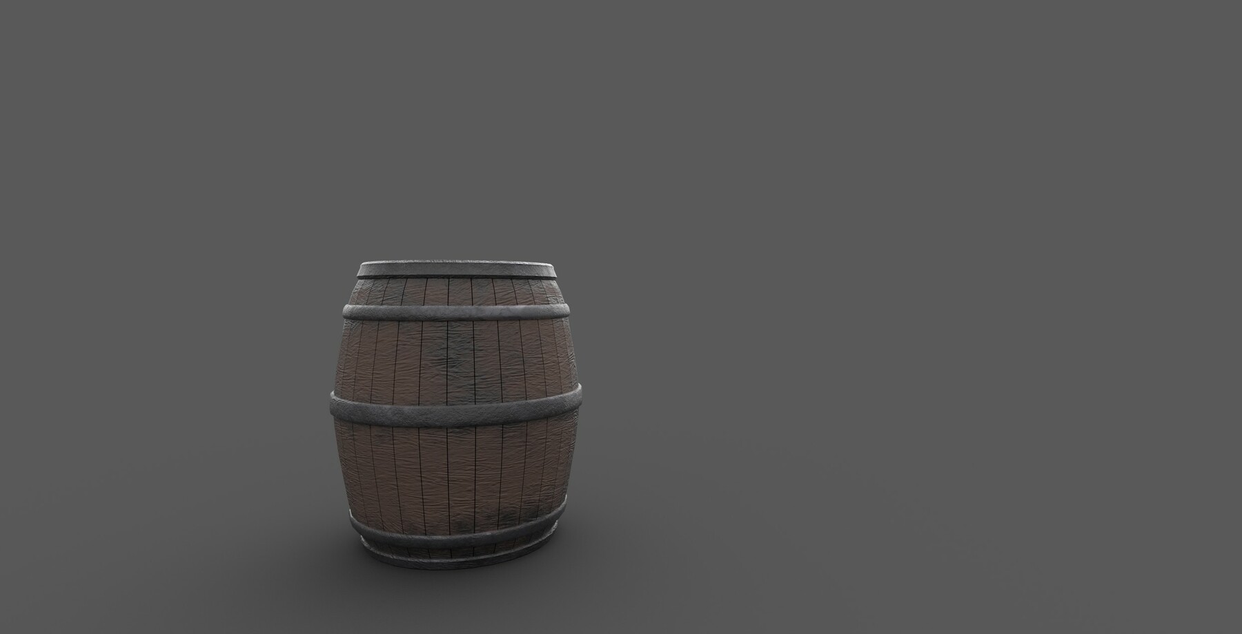 ArtStation - Free Oak Barrel | Game Assets
