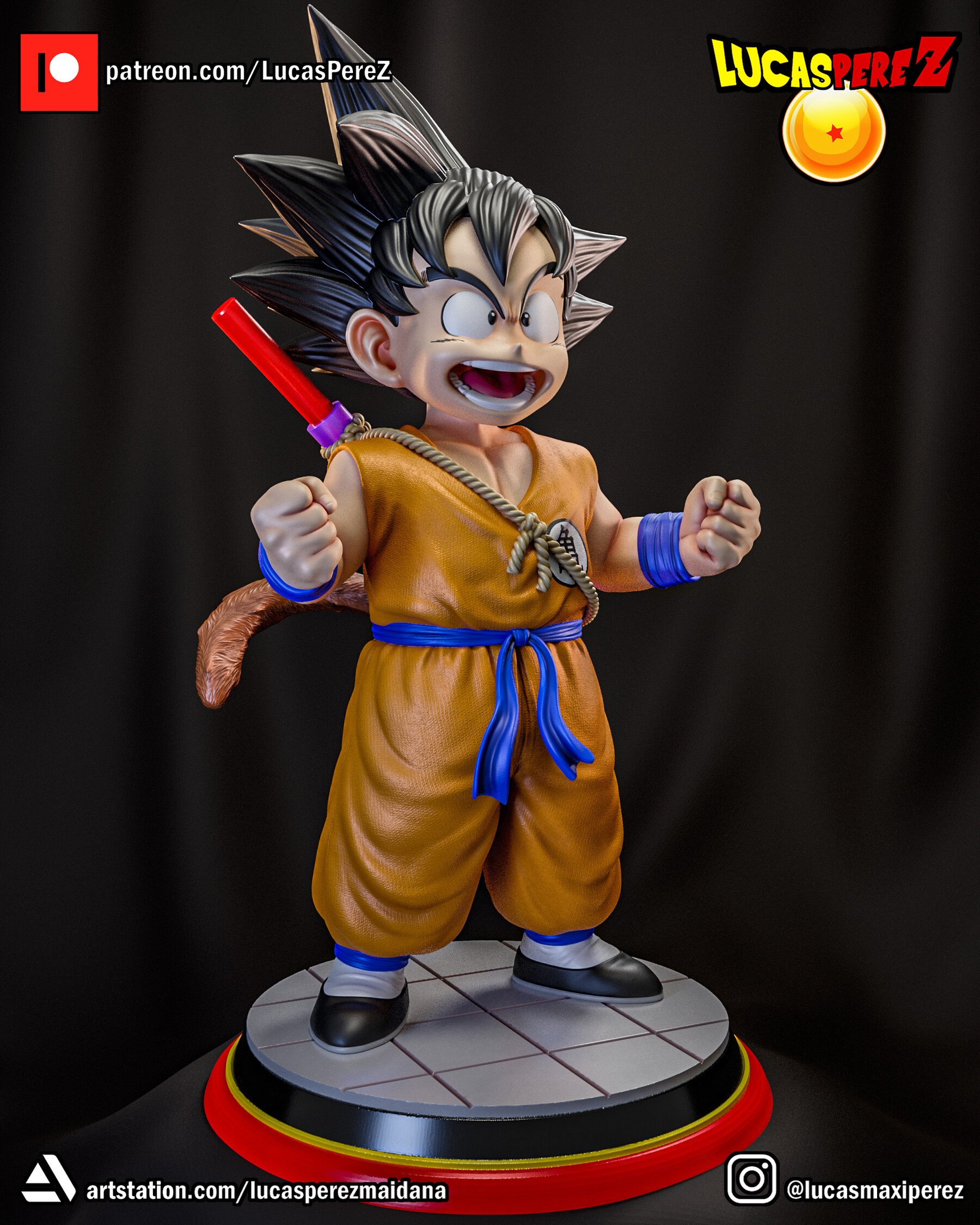 ArtStation - KID GOKU - DRAGON BALL | Resources ArtStation - KID GOKU - DRAGON BALL | Resources