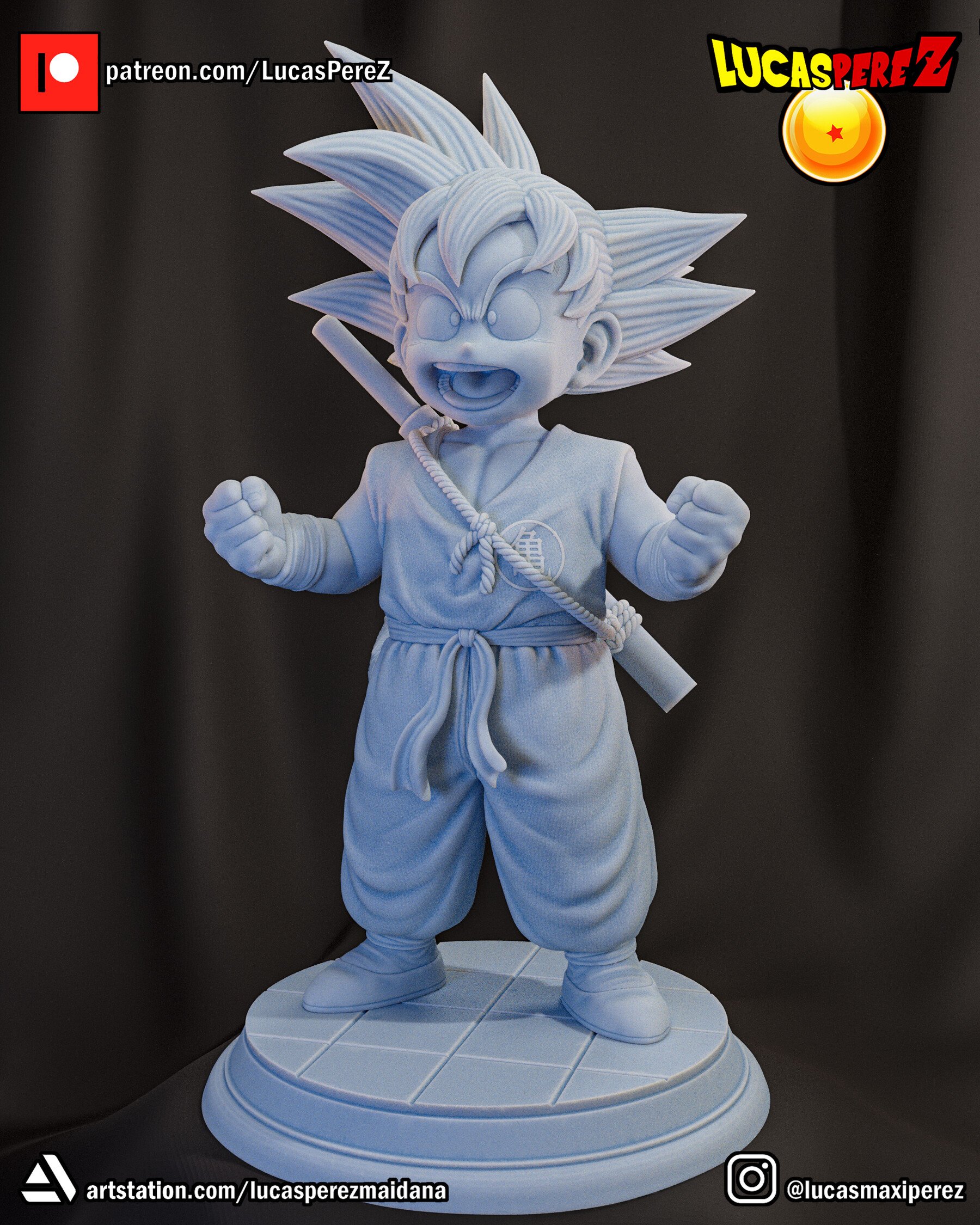 ArtStation - KID GOKU - DRAGON BALL | Resources ArtStation - KID GOKU - DRAGON BALL | Resources