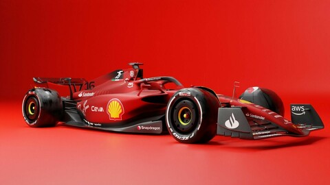 ArtStation - Ferrari F1-75 3D MODEL | Resources