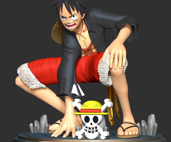 ArtStation - One Piece - Monkey D. Luffy | Resources