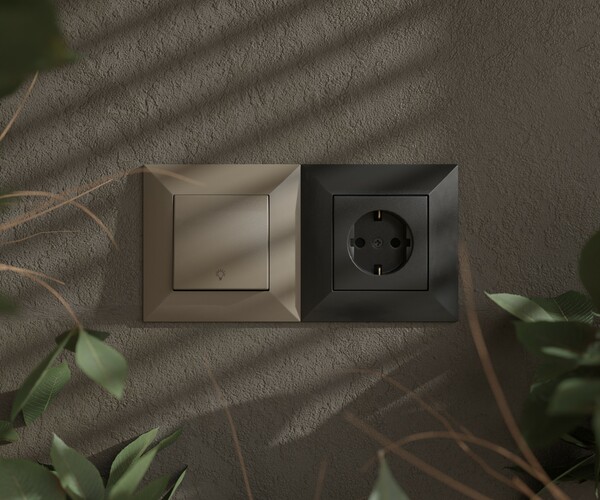 ArtStation - Luxury Electrical Switches Set 1 | Resources