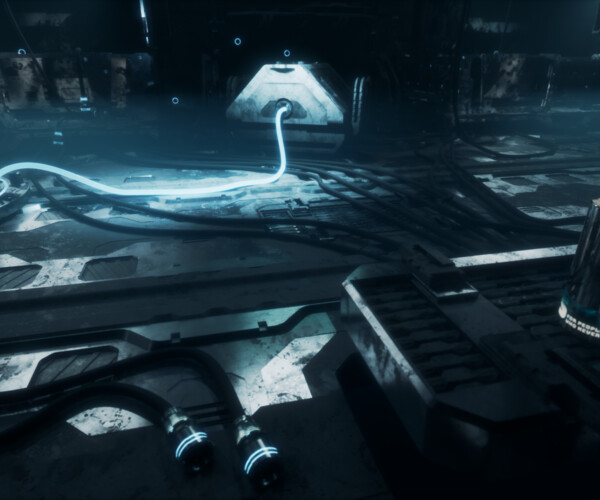 ArtStation - Sci-Fi Computer Station | Game Assets