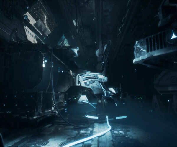 ArtStation - Sci-Fi Computer Station | Game Assets