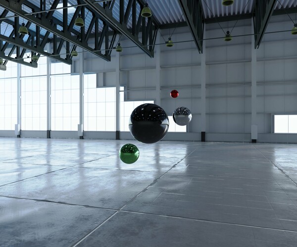 ArtStation - HDRI - Warehouse Interior 4 v2 - 16384x8192 | Resources