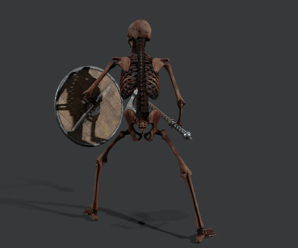 ArtStation - Skeleton Warrior 2 | Game Assets