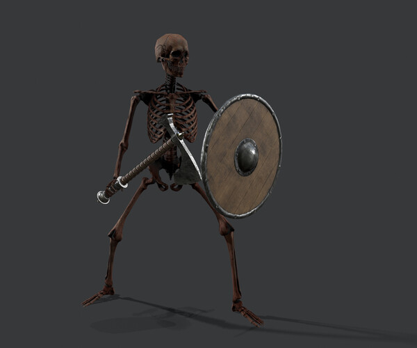 ArtStation - Skeleton Warrior 2 | Game Assets