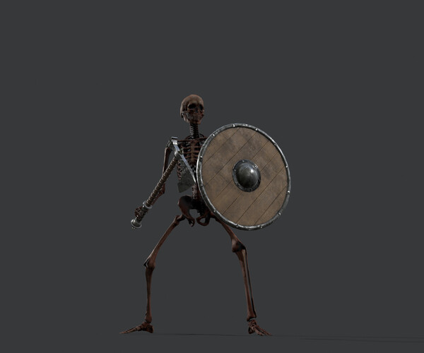 ArtStation - Skeleton Warrior 2 | Game Assets