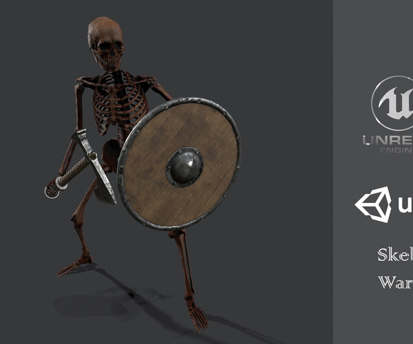ArtStation - Skeleton Warrior 2 | Game Assets