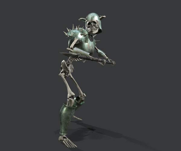 ArtStation - Skeleton Warrior 3 | Game Assets