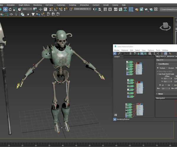 ArtStation - Skeleton Warrior 3 | Game Assets