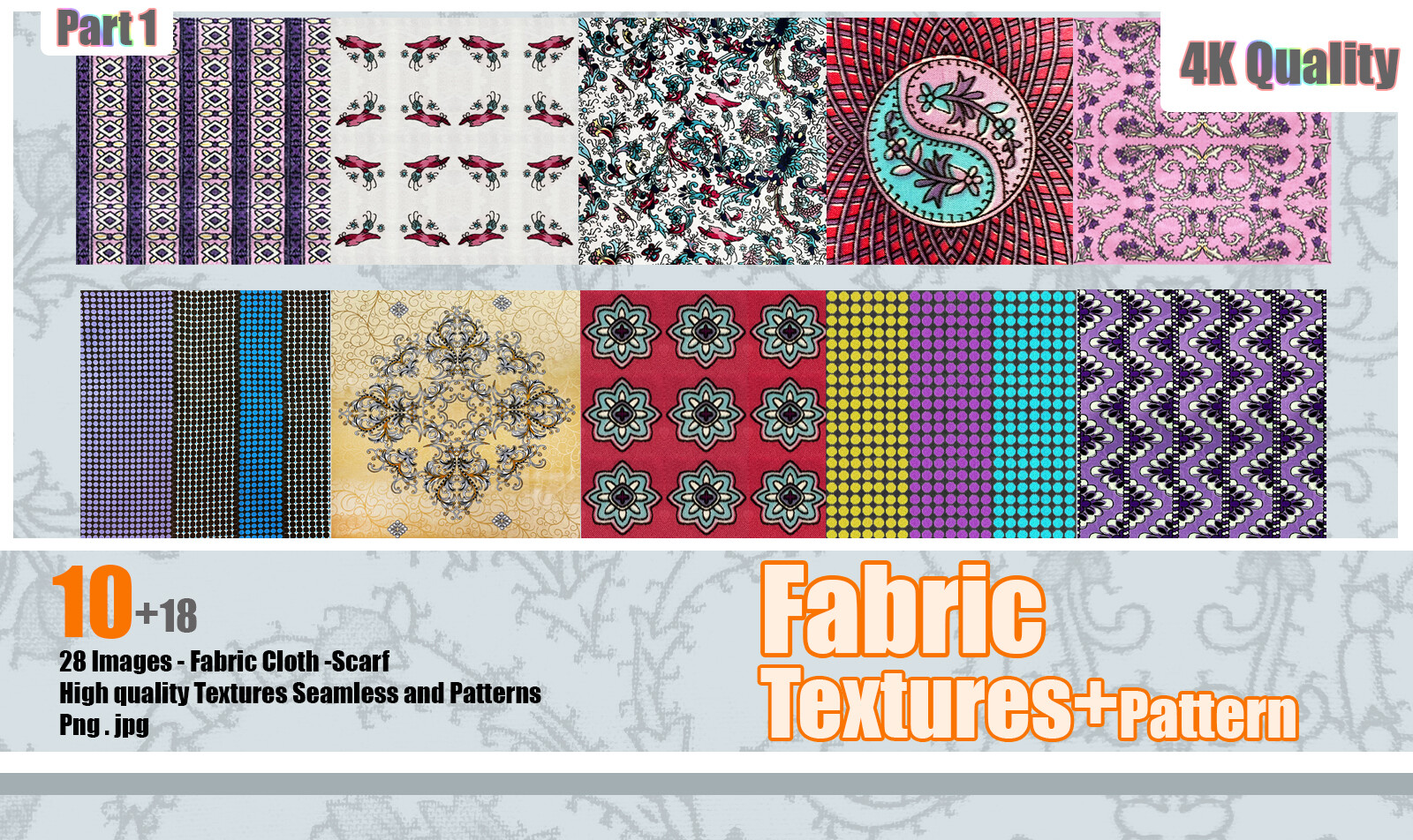 ArtStation - Fabric Textures | 4k Quality | Seamless and Patterns ...