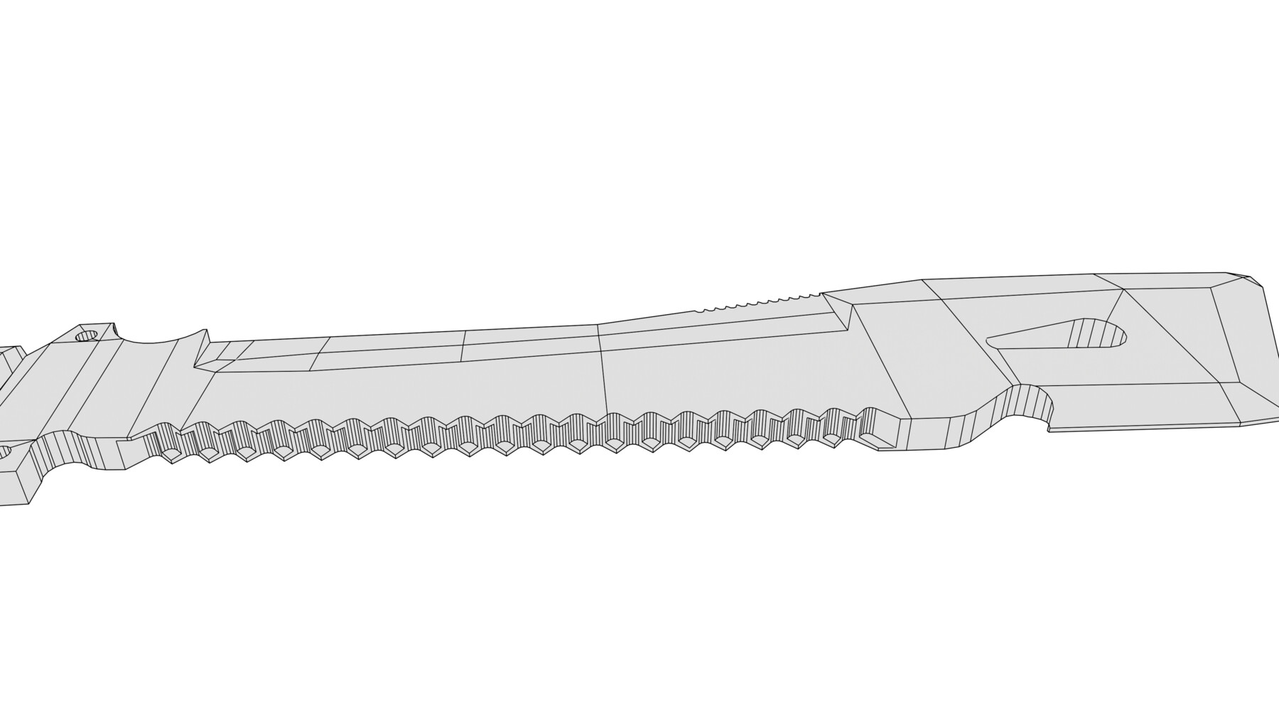 ArtStation - FREE Realistic Modern Machete with UV-unwrap Low-Poly ...