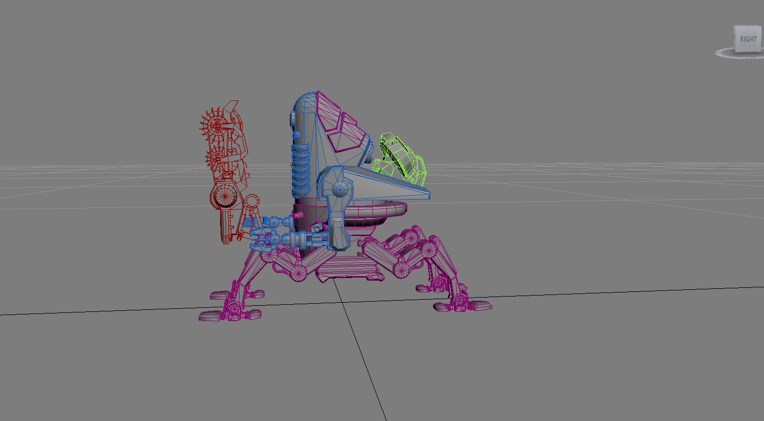 ArtStation - Diesmech dieselpunk mecha | Game Assets