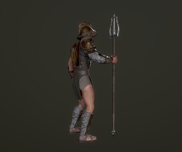 ArtStation - Gladiator Retiarius | Game Assets