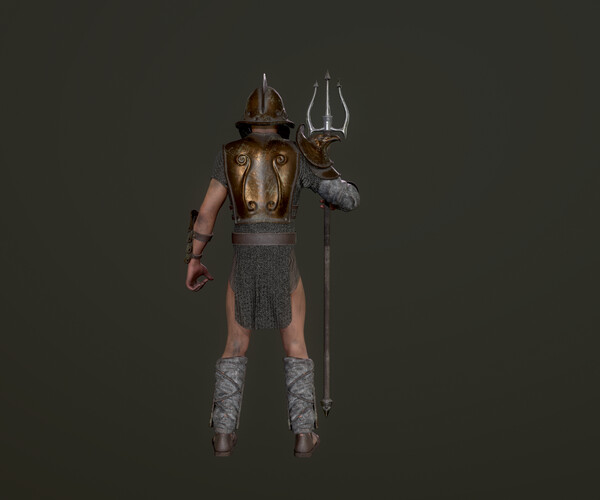 ArtStation - Gladiator Retiarius | Game Assets
