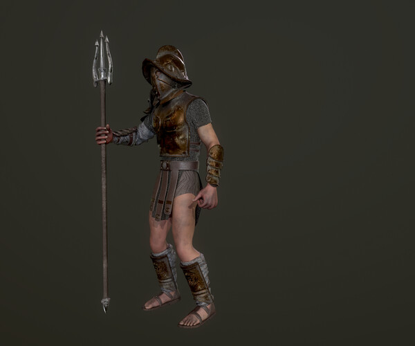 ArtStation - Gladiator Retiarius | Game Assets
