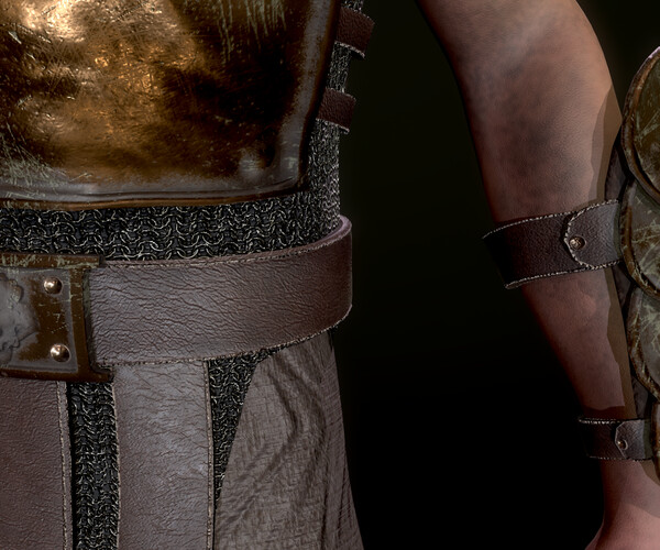 ArtStation - Gladiator Retiarius | Game Assets