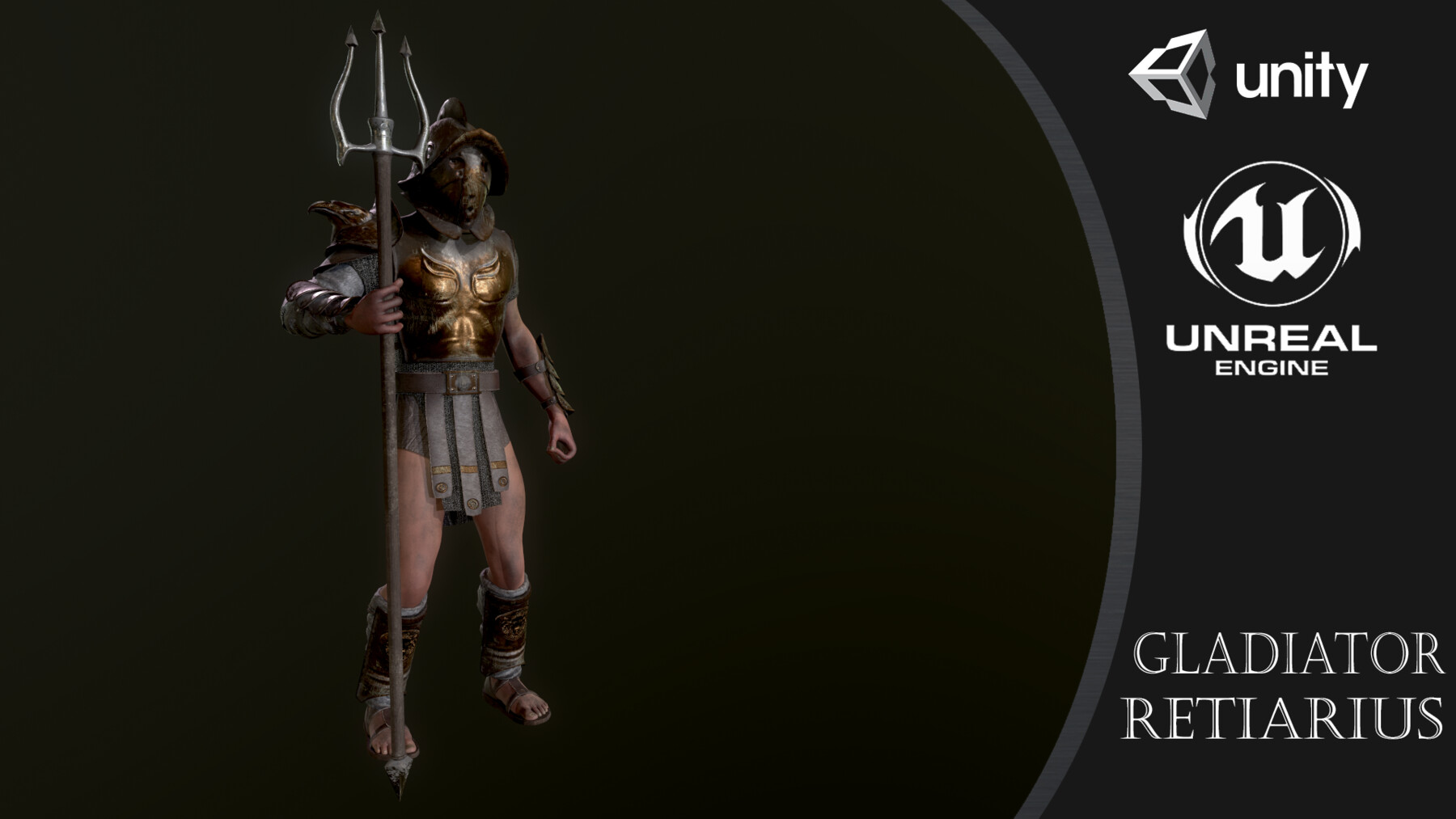 ArtStation - Gladiator Retiarius | Game Assets
