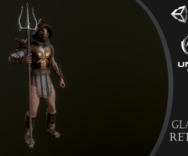 ArtStation - Gladiator Retiarius | Game Assets