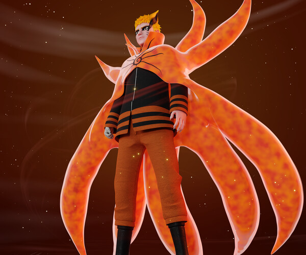 ArtStation - Naruto Baryon Mode | Resources